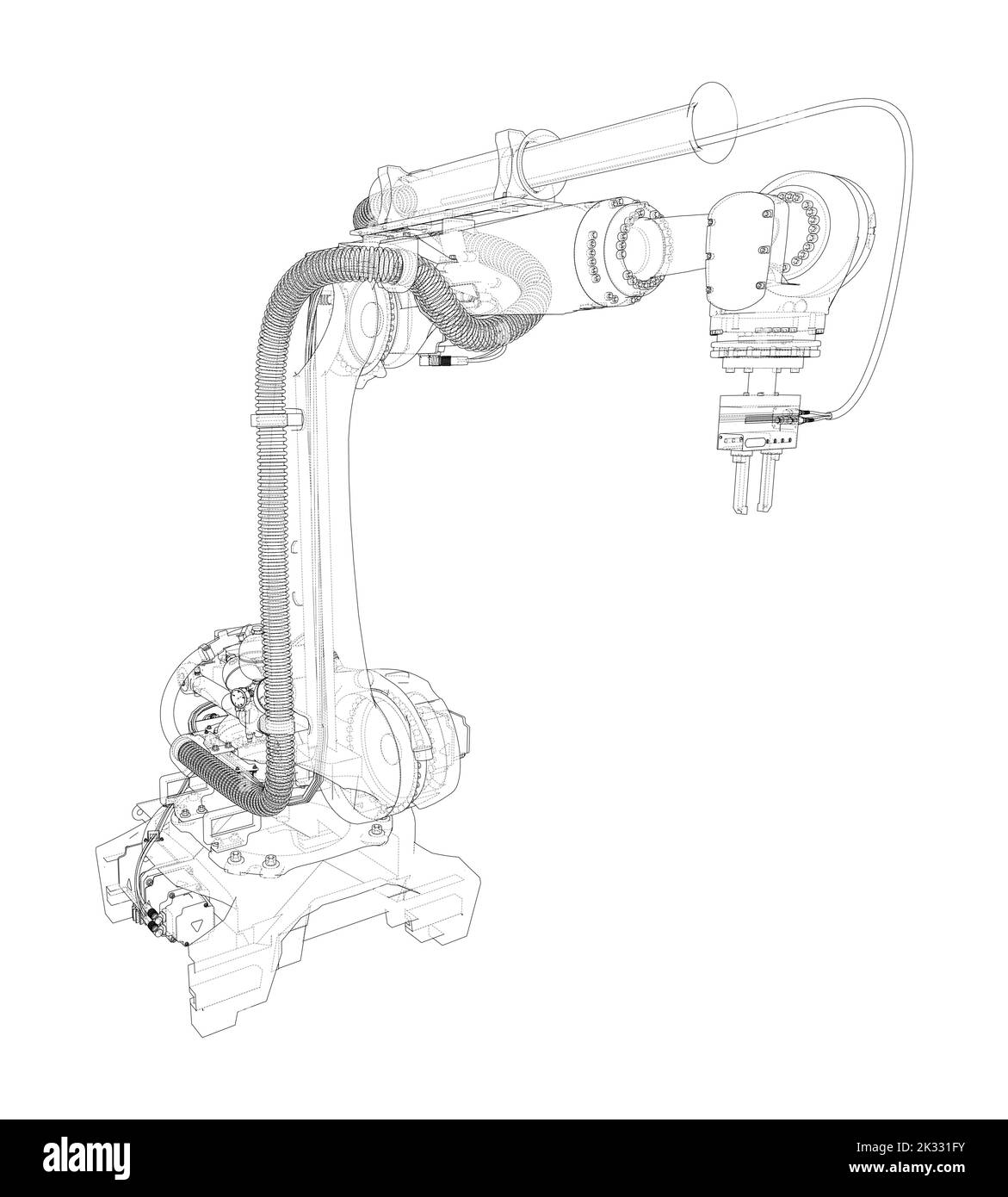 Robotics manipulator Stock Vector Images - Alamy