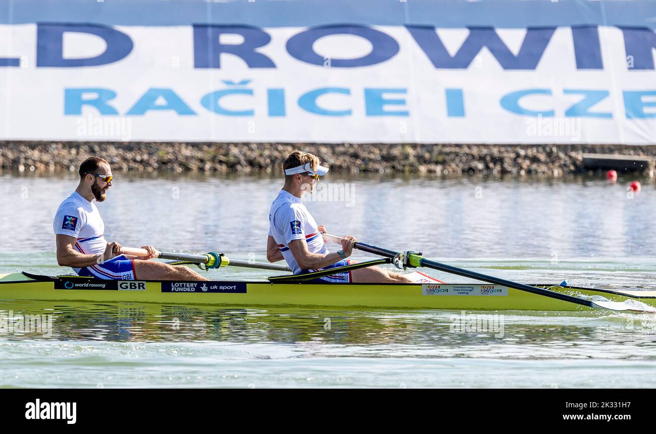 Racice, Czech Republic. 24th Sep, 2022. Oliver Wynne-Griffith, Thomas ...