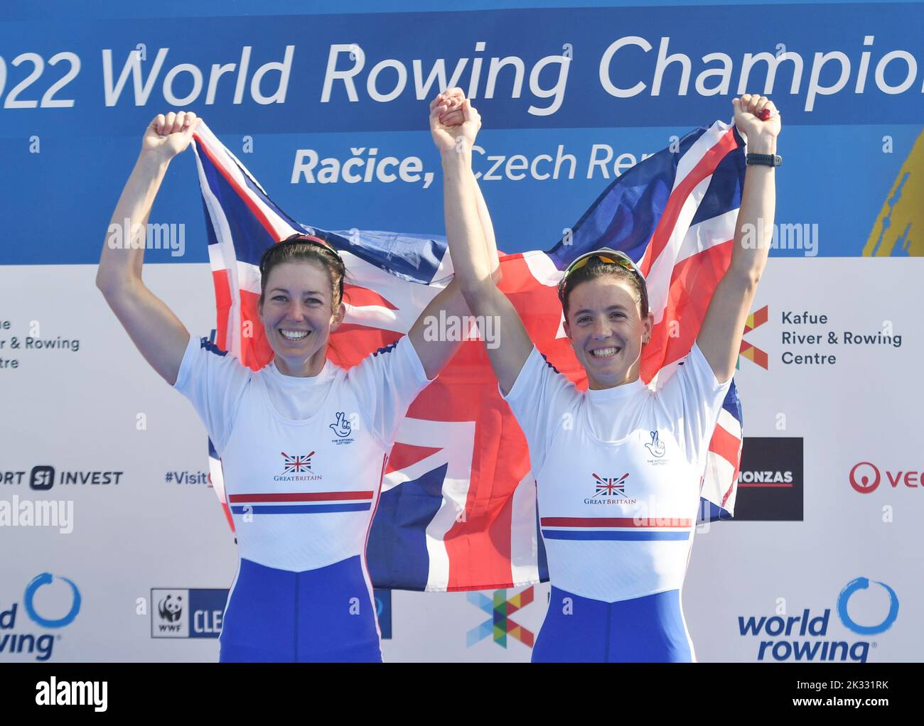 Racice, Czech Republic. 24th Sep, 2022. Emily Craig, Imogen Grant of ...