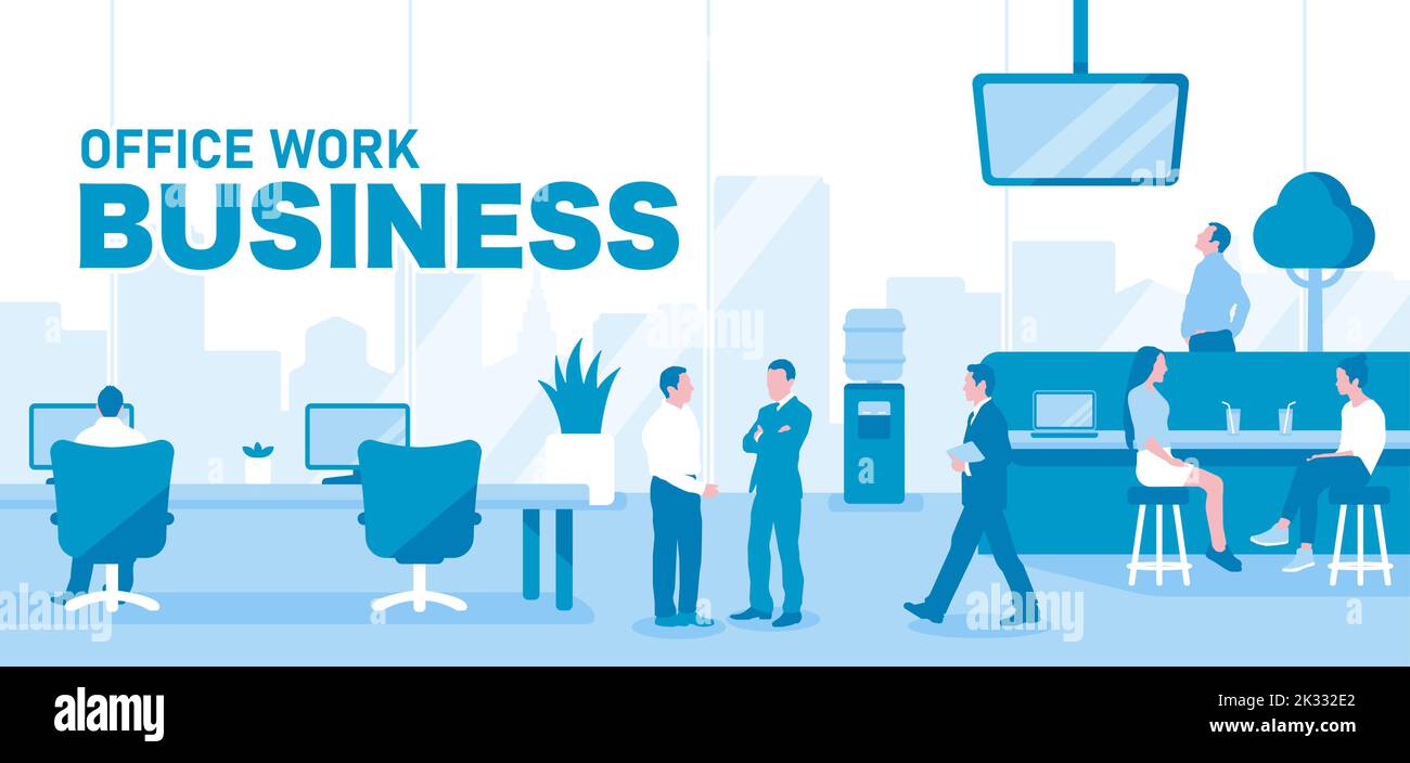 Corporate indoor Stock Vector Images - Alamy