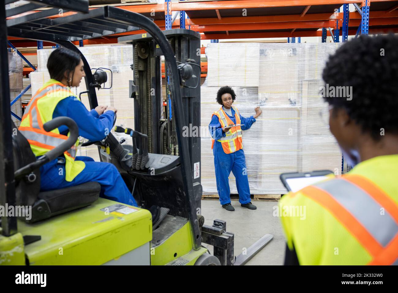 Forklift work hi-res stock photography and images - Alamy