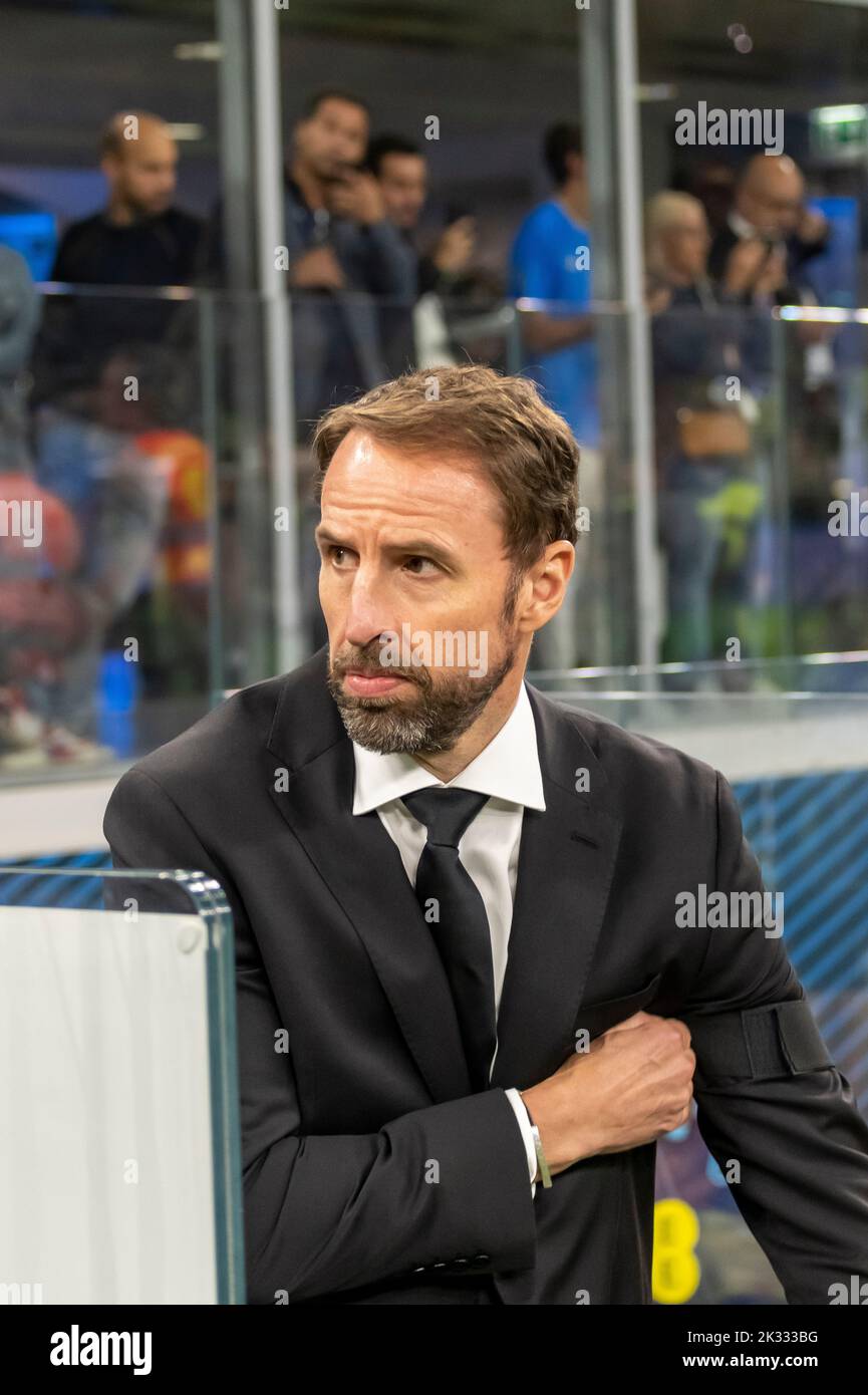 Gareth Southgate Coach (England) during the Uefa "Nations League 2022 ...