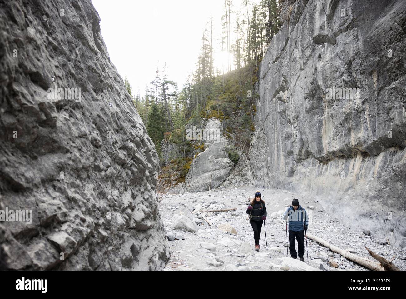 Hiking in the gorge hi-res stock photography and images - Alamy