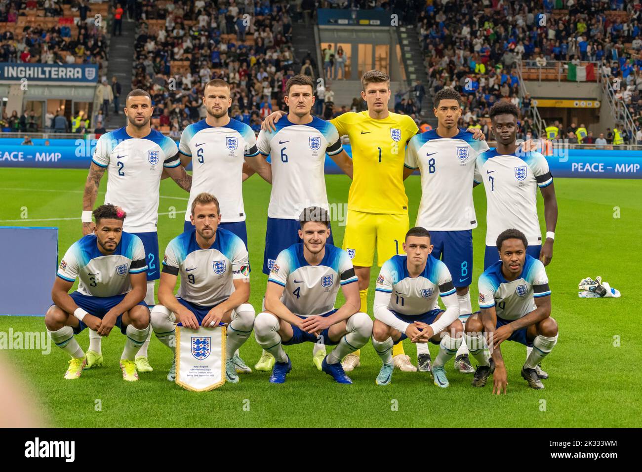 Kyle Walker (England)Eric Dier (England)Harry Maguire (England)Nick ...