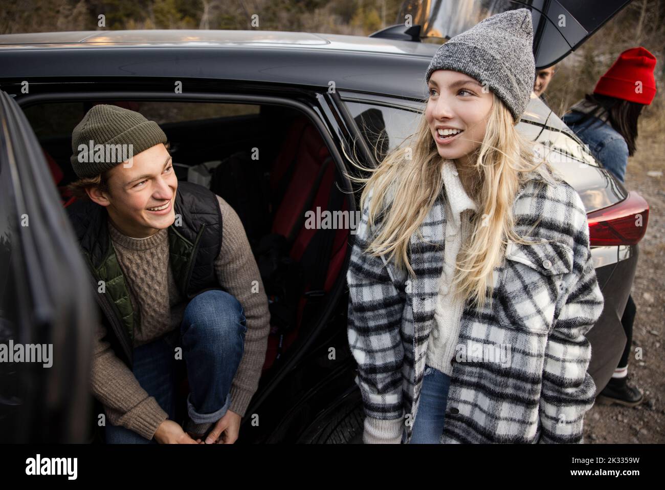 Out of car hi-res stock photography and images - Alamy