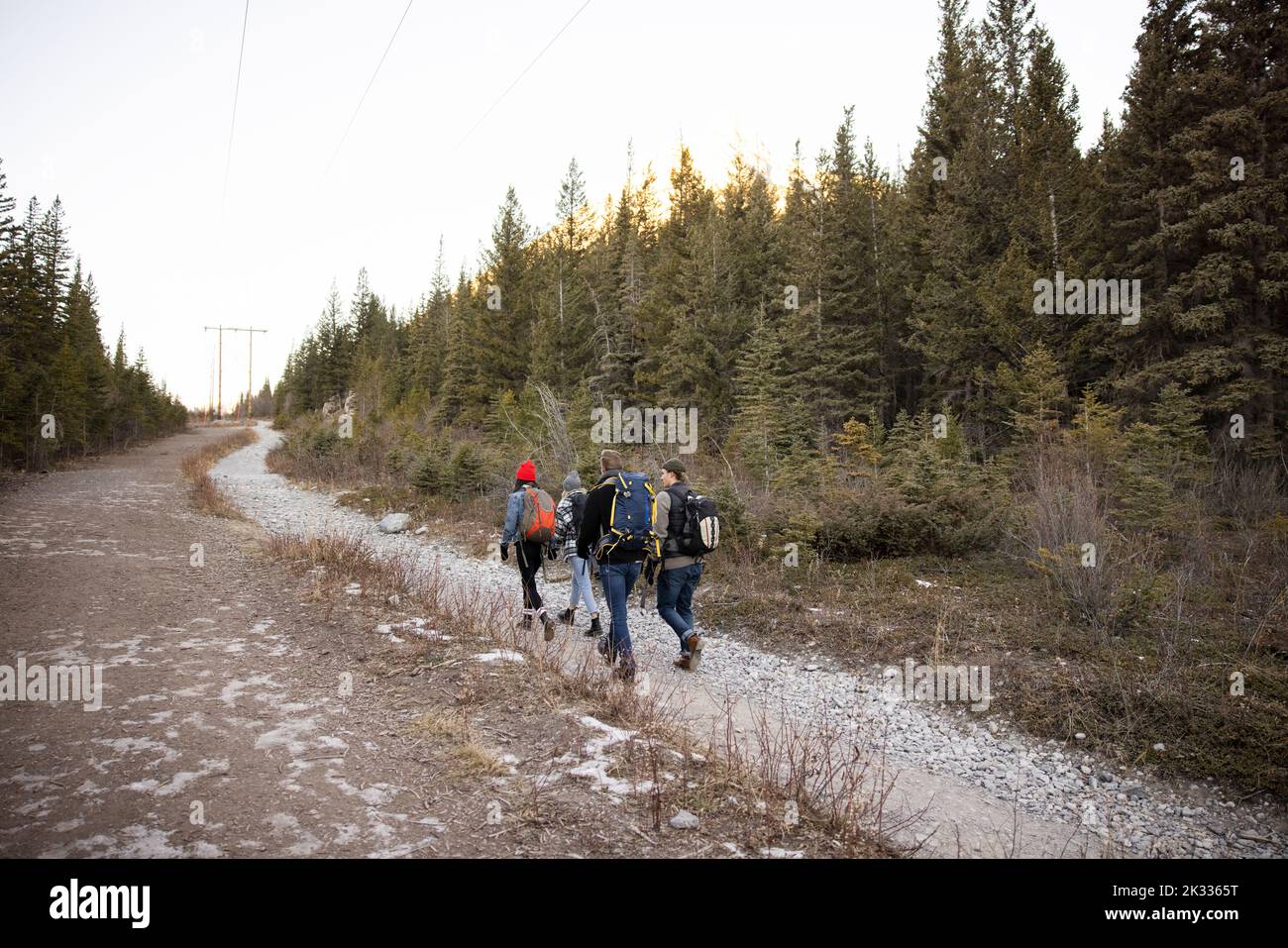 Group of people in wilderness hi-res stock photography and images - Alamy