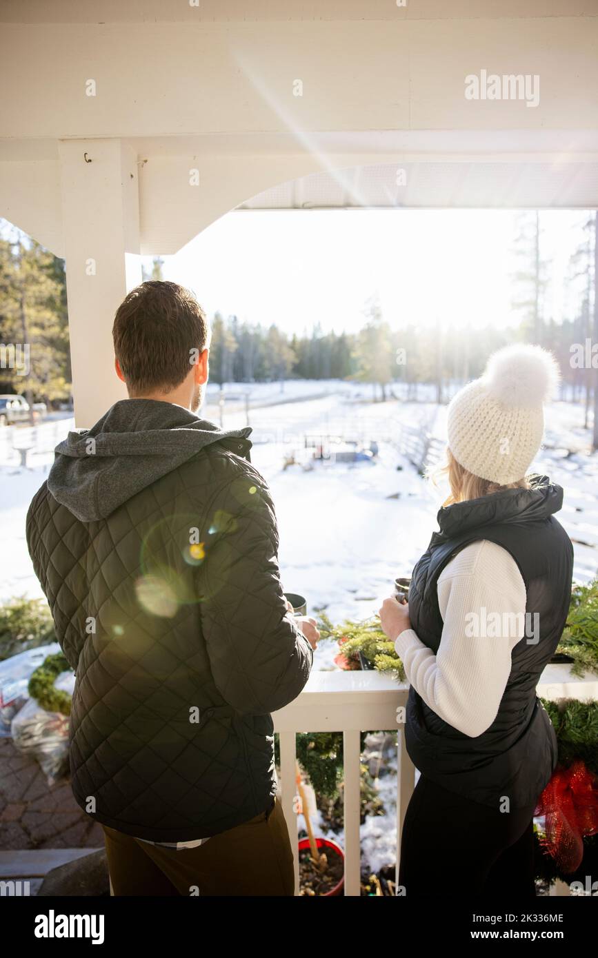 Love with coffee in cold season hi-res stock photography and images - Alamy