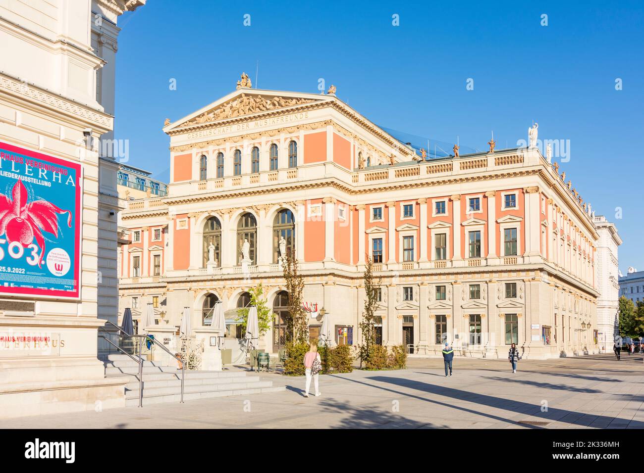 Wien, Vienna: Albertina modern in Künstlerhaus Wien, Wiener Musikverein ...