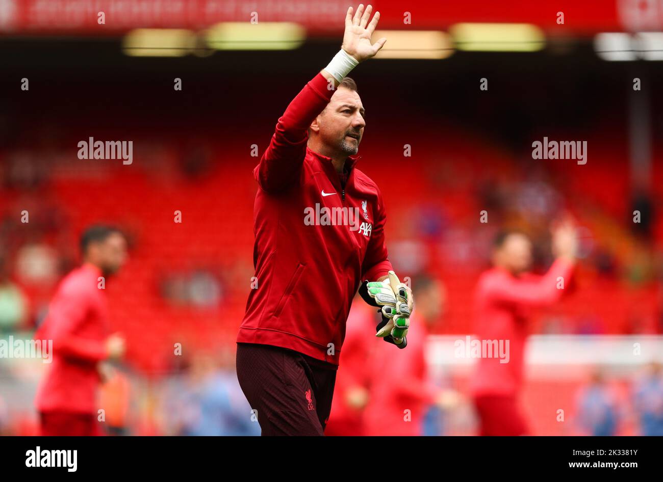 Liverpool legends united dudek hi-res stock photography and images - Alamy