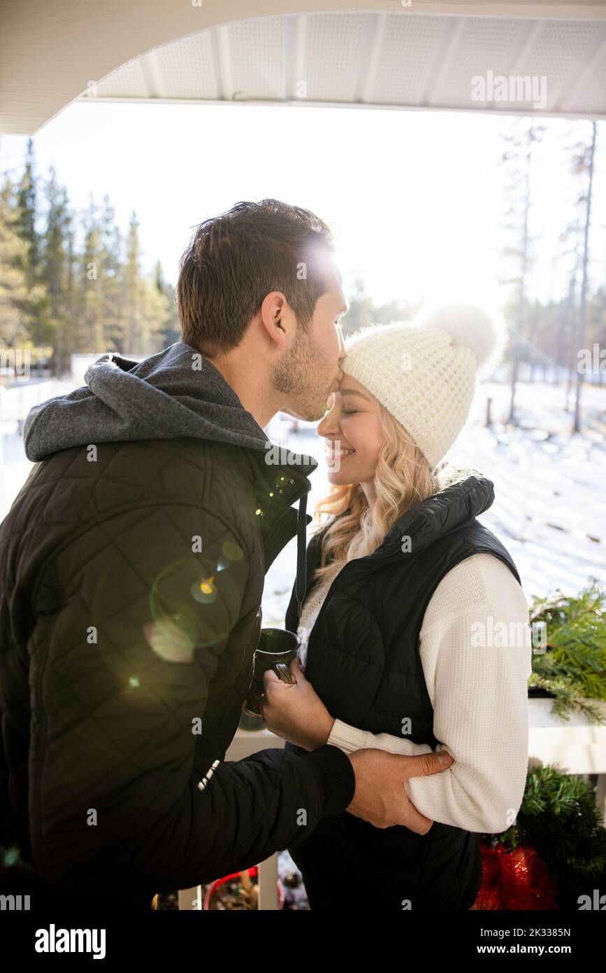 Snow kiss hi-res stock photography and images - Alamy