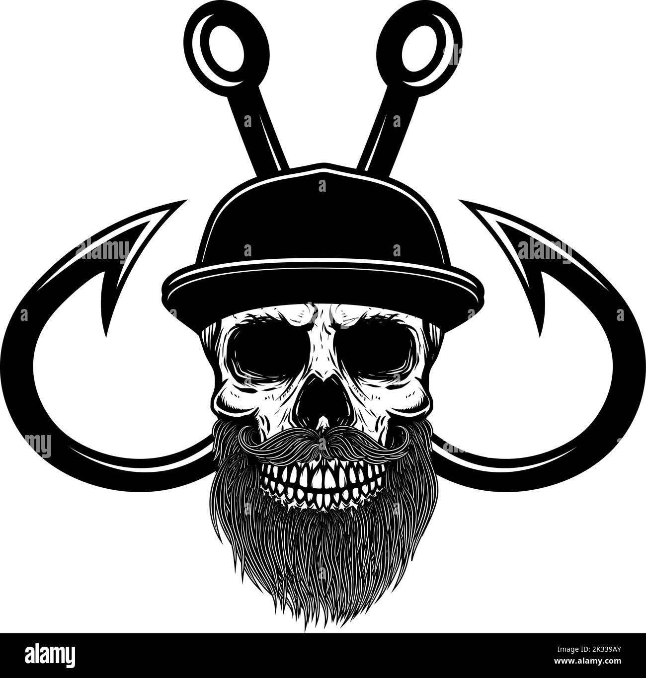 Pirate hooks Stock Vector Images - Alamy