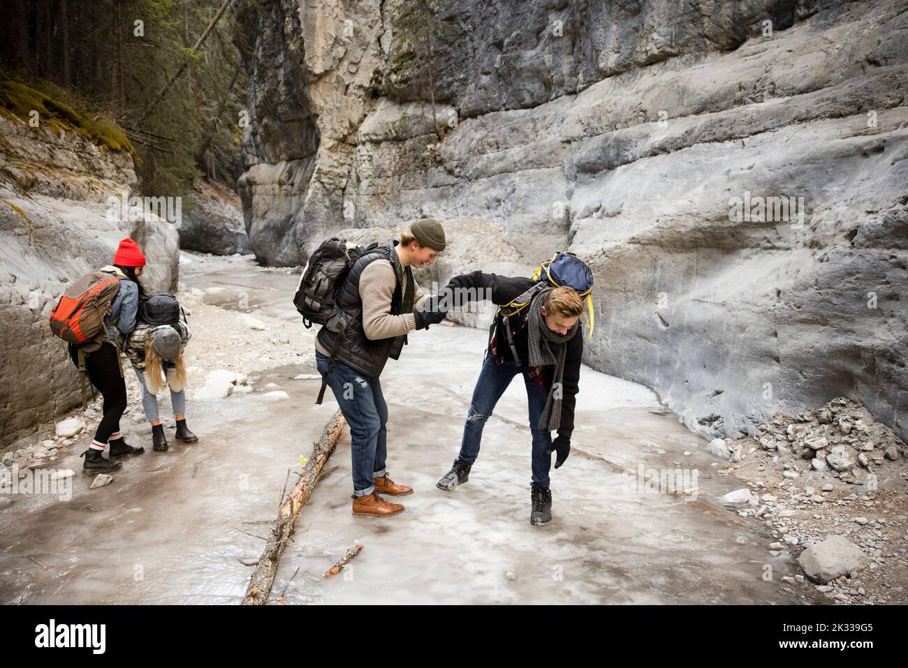 Hiking in the gorge hi-res stock photography and images - Alamy