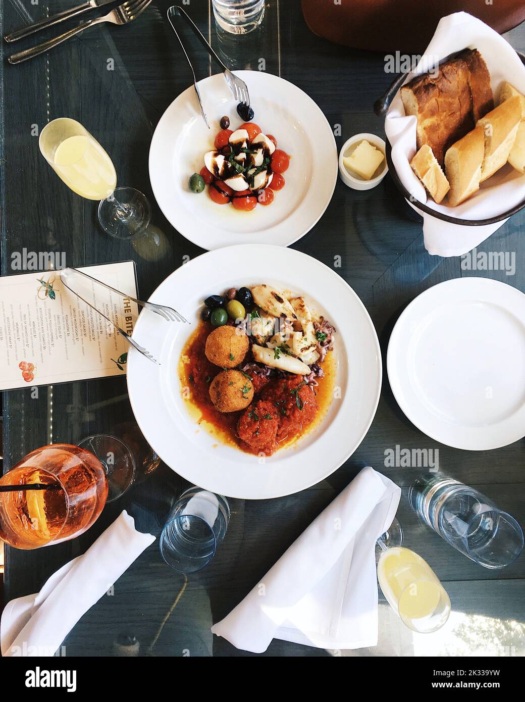 Food and restaurants Stock Photo - Alamy