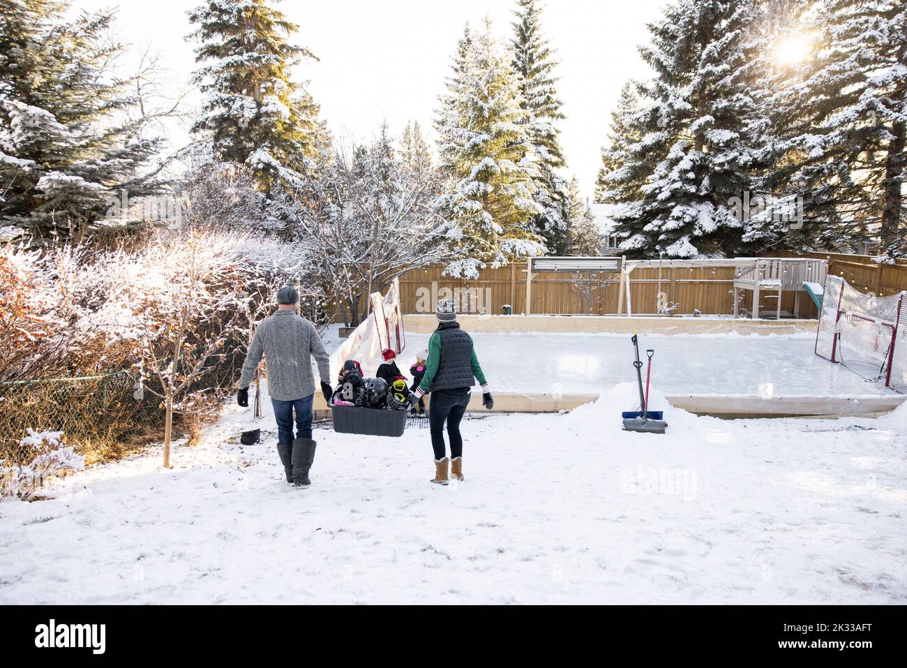 Covered ice rink hi-res stock photography and images - Alamy