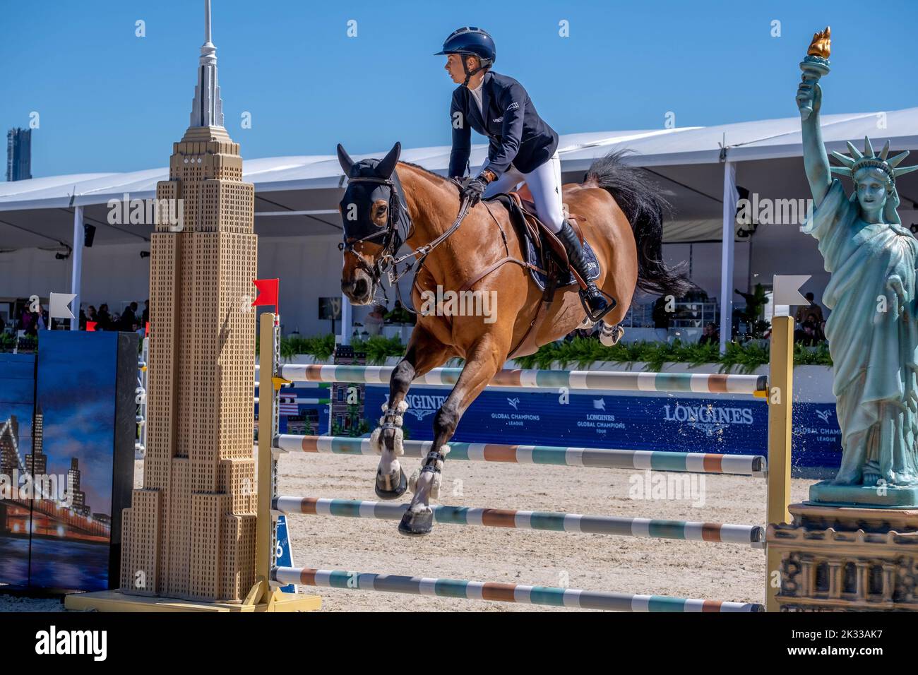 New York, New York, USA. 23rd Sep, 2022. The Longines Global Champions ...