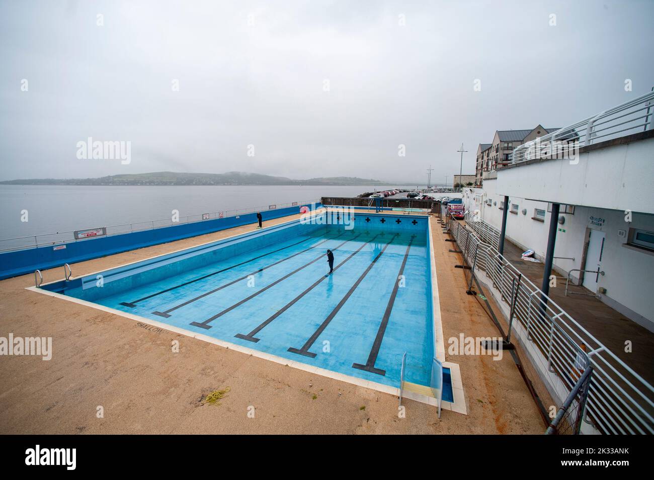OUTDOOR SWIMMING POOL/LIDO AT GOUROCK...GOUROCK OUTDOOR POOL IS A SALT ...