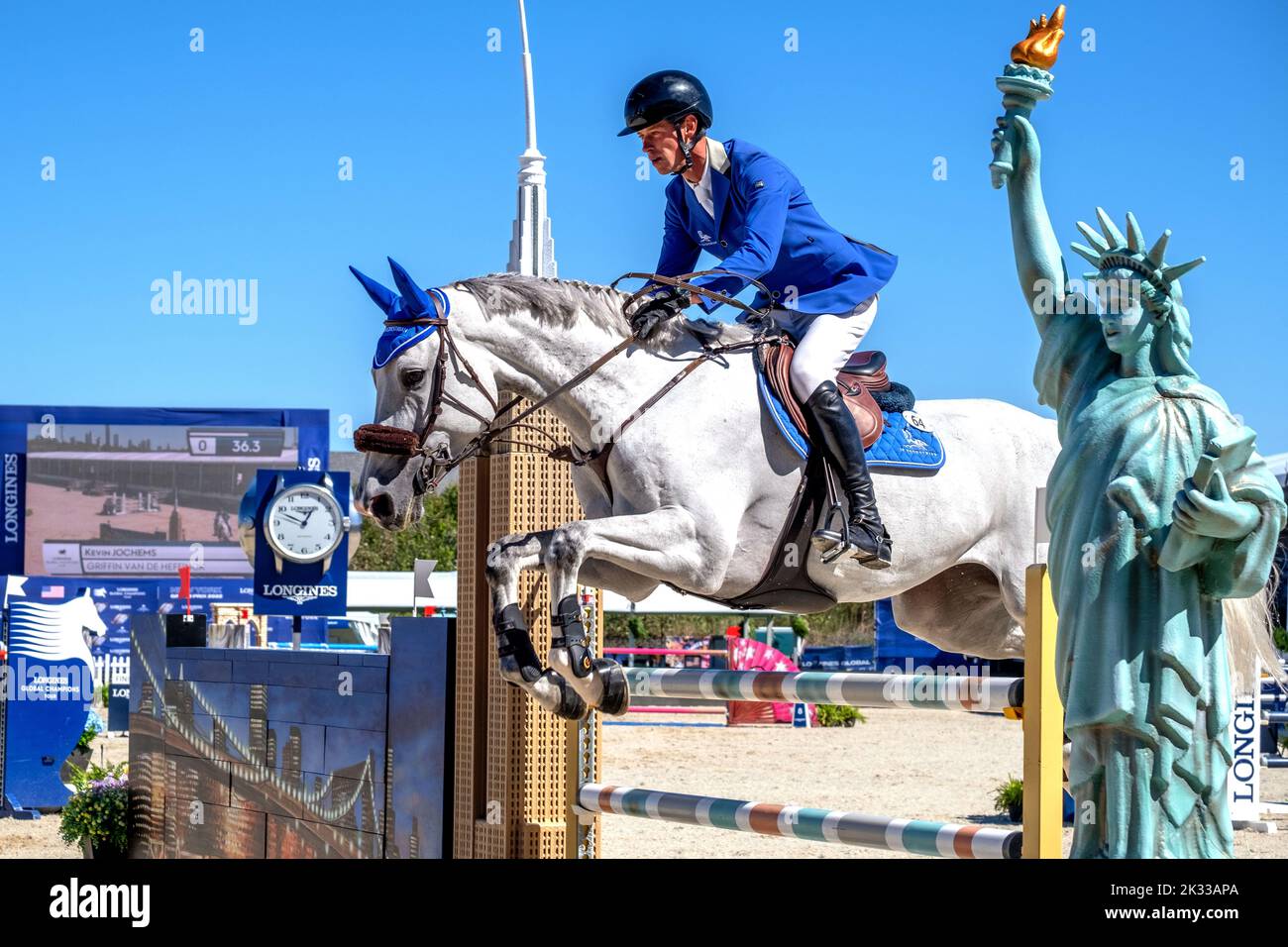 New York, New York, USA. 23rd Sep, 2022. The Longines Global Champions ...