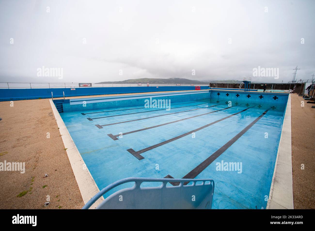 OUTDOOR SWIMMING POOL/LIDO AT GOUROCK...GOUROCK OUTDOOR POOL IS A SALT ...