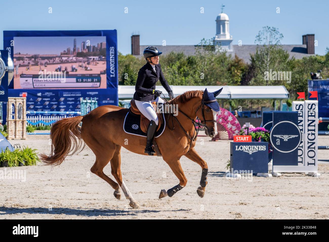 New York, New York, USA. 23rd Sep, 2022. The Longines Global Champions ...
