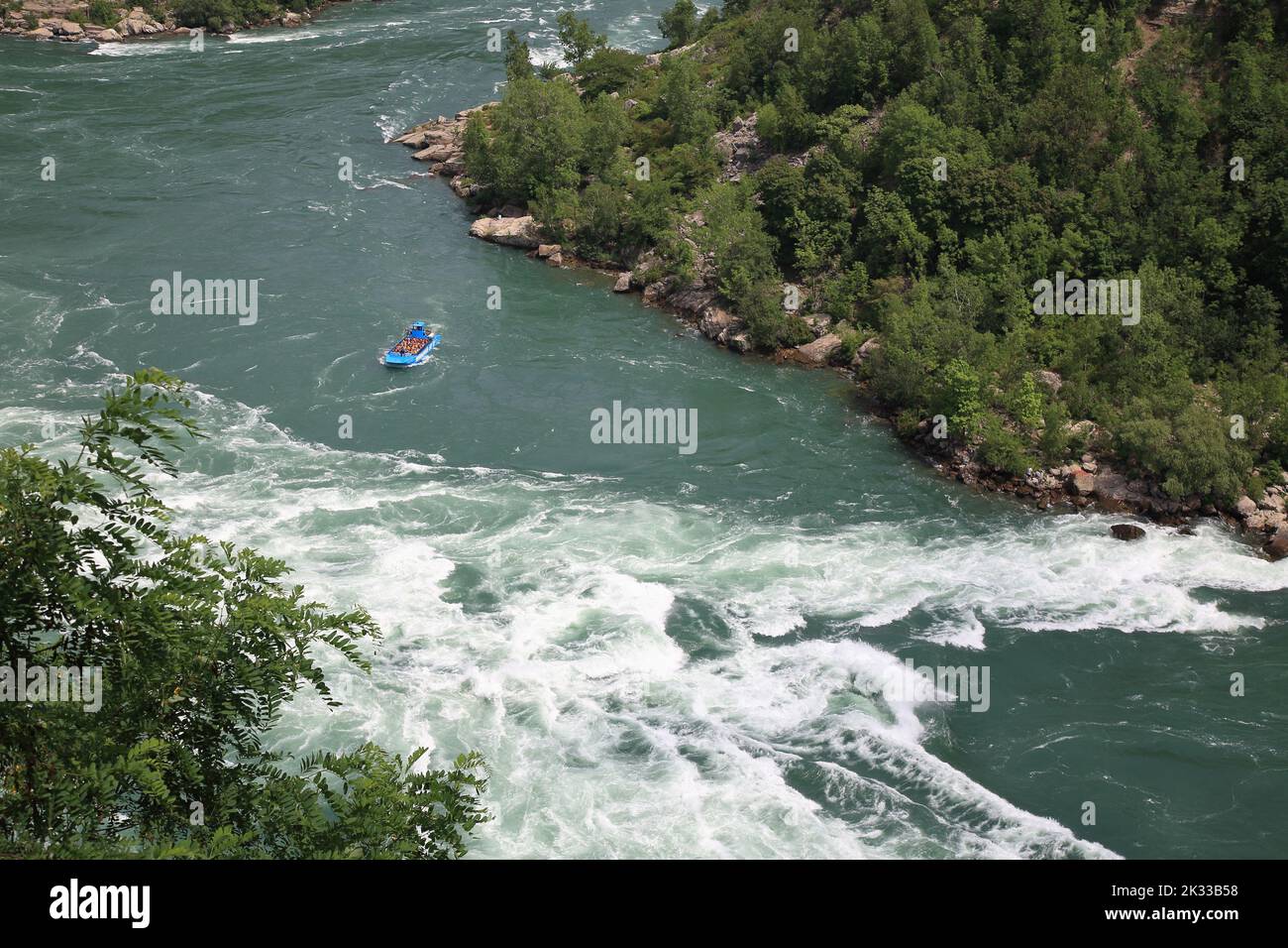 Niagara River - Whirlpool / Niagara River - Whirlpool Stock Photo - Alamy