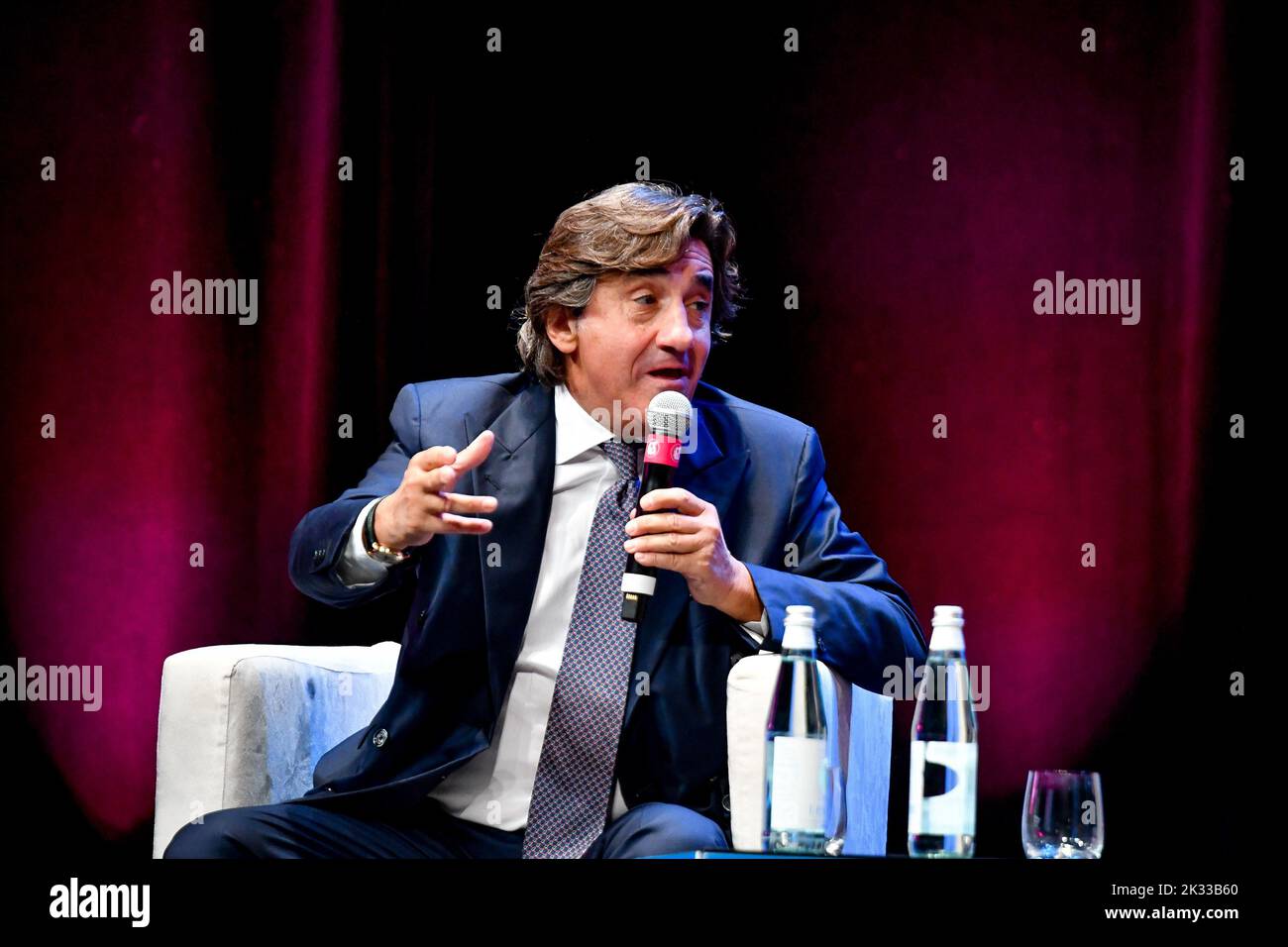 Various locations, Trento, Italy, September 24, 2022, Urbano Cairo ...