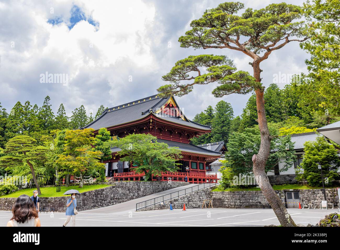 A temple in Nikko, Japan in summer Stock Photo - Alamy