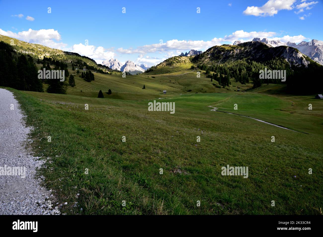 Prato Piazza is a plateau 2000 meters high above the Braies valley ...