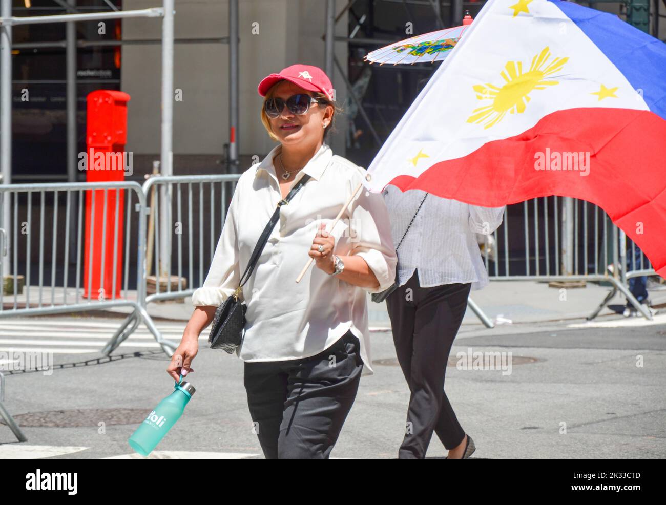 The participants marching in the streets of New York at the annual ...