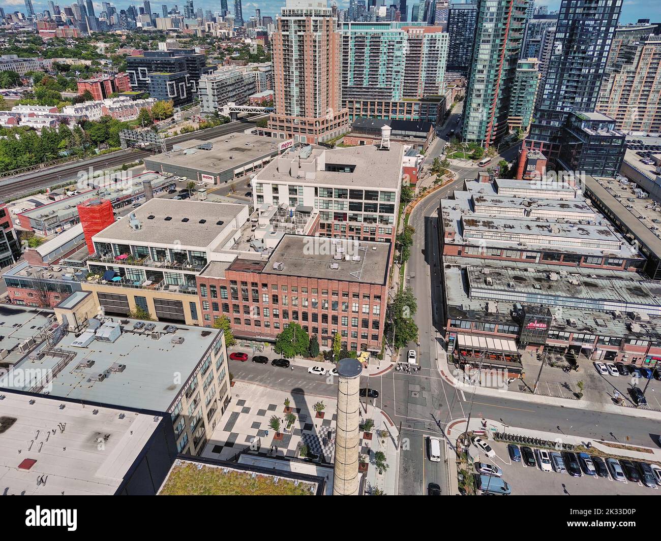 Liberty Village Toronto Stock Photo - Alamy