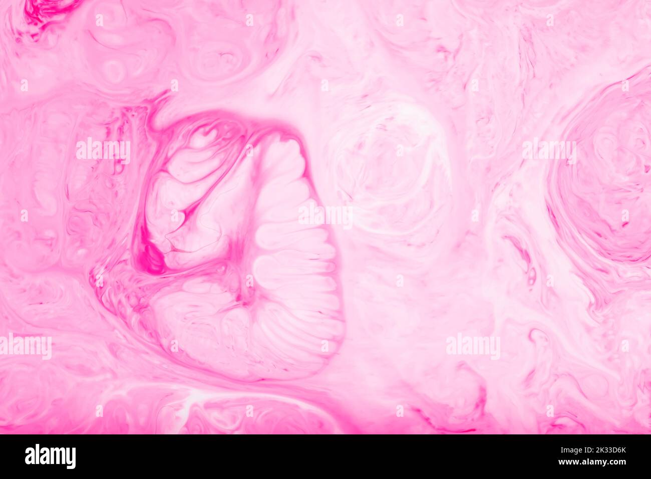 Pink liquid paint backdrop. Abstract pink psychedelic background. Fluid ...