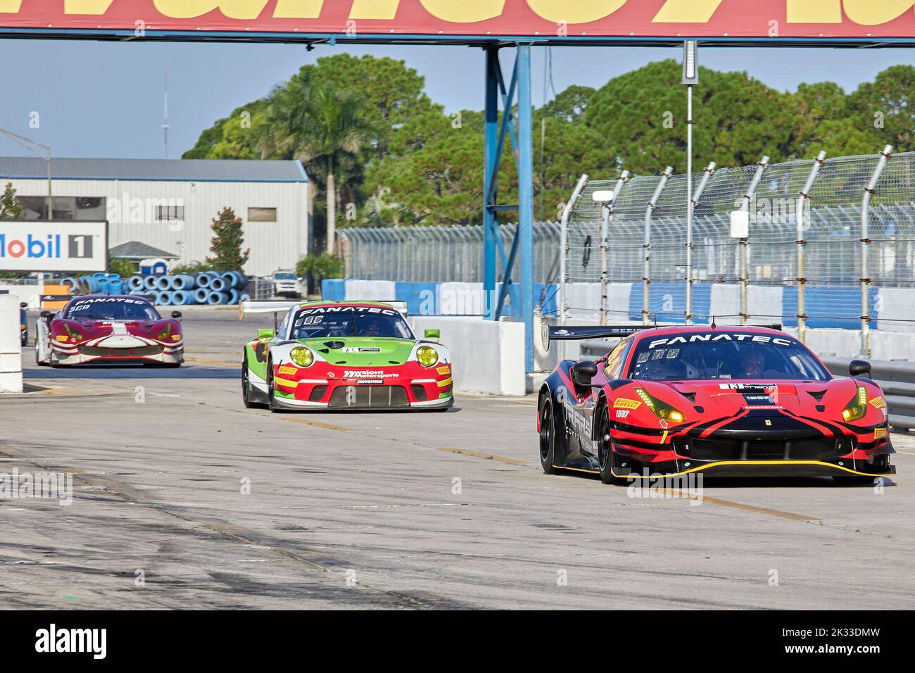 Sebring, FL, USA. 24th September 2022. Fanatec GT World Challenge ...