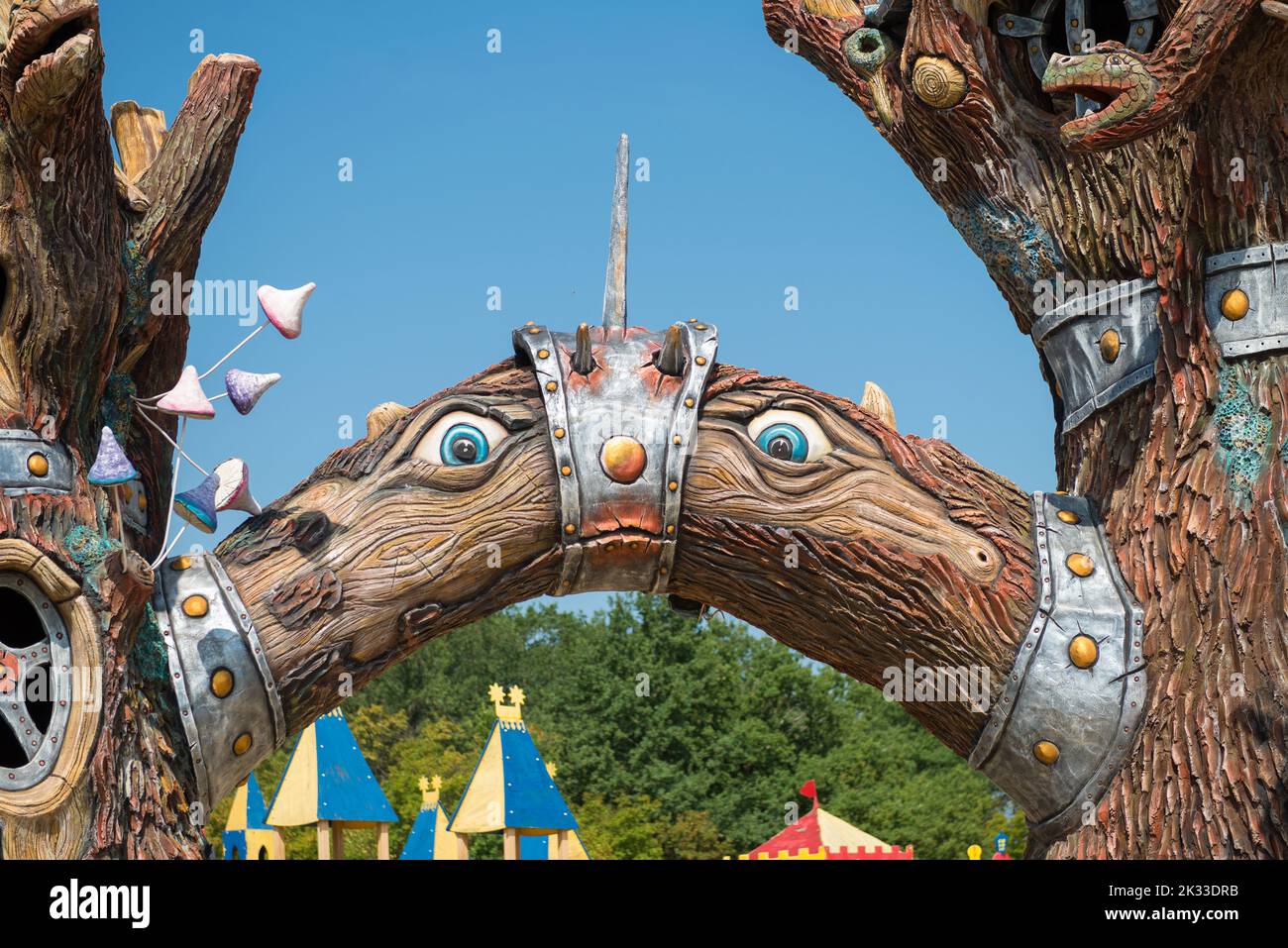 City Zadonsk, Lipetsk region, Russia - August 20, 2021: Family Ethnic ...