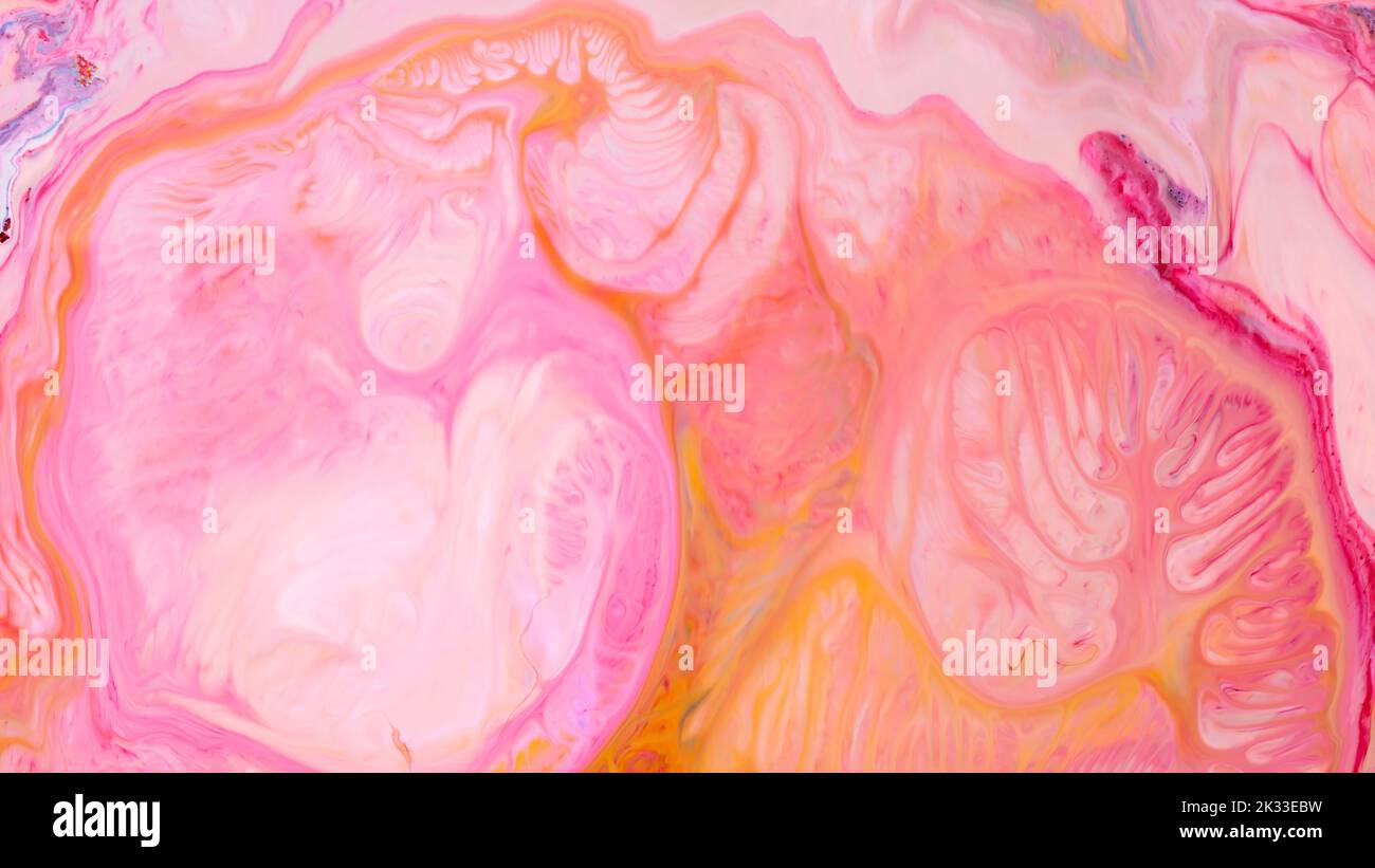 Abstract colorful background. Fluid art wallpaper, liquid vibrant ...