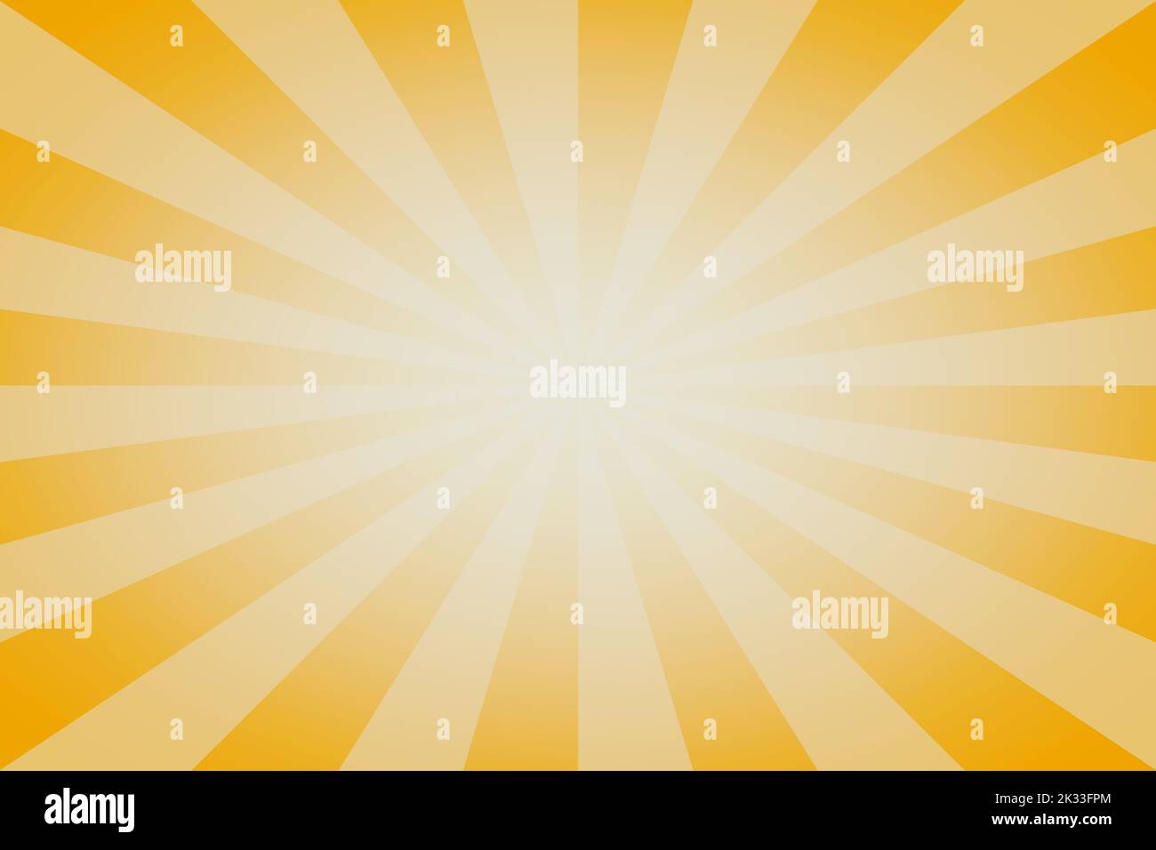 Yellow Abstract Sunburst Radial Rays Summer Background Textute extreme ...