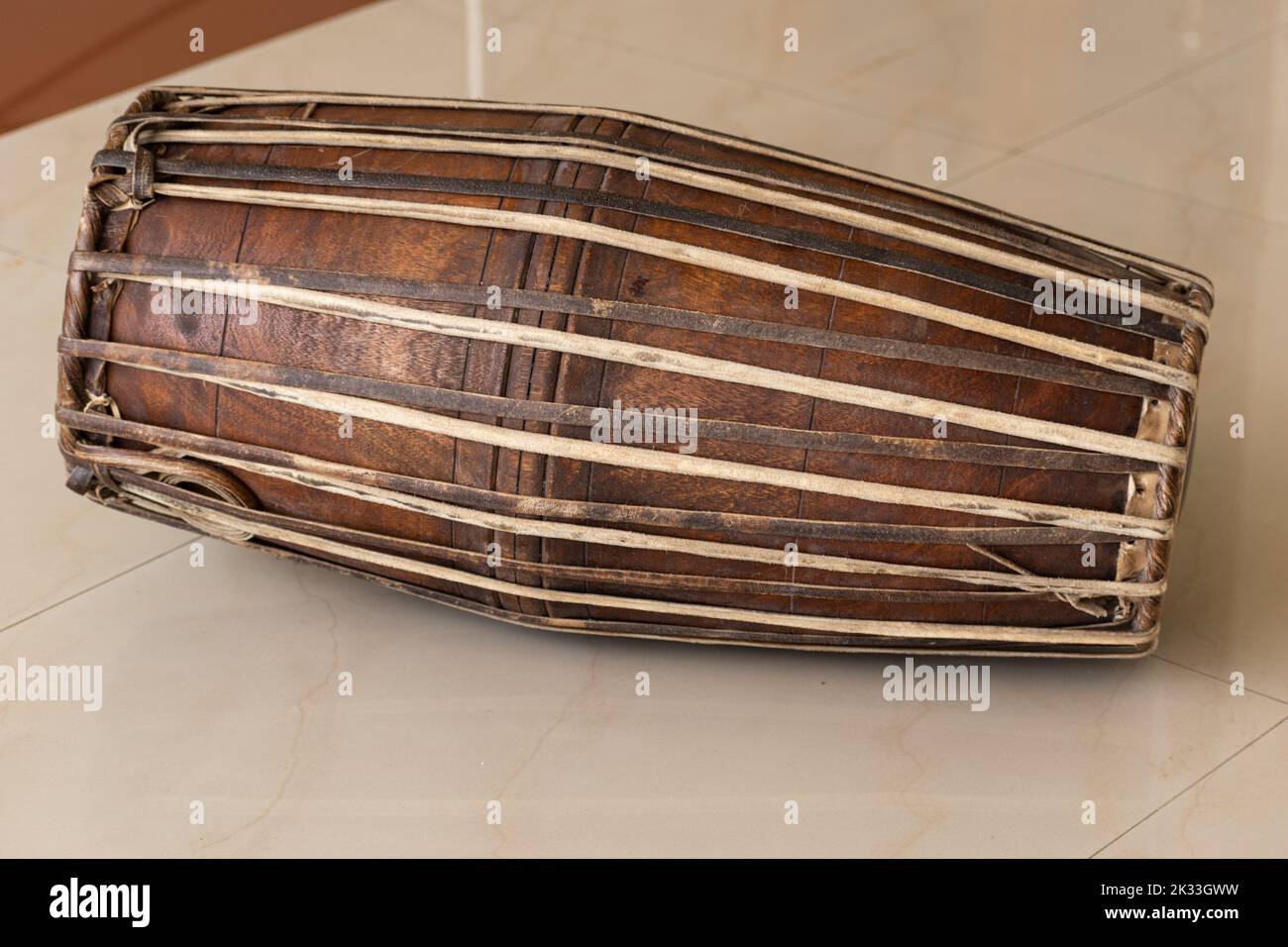 A closeup shot of a djembe goblet drum Stock Photo - Alamy