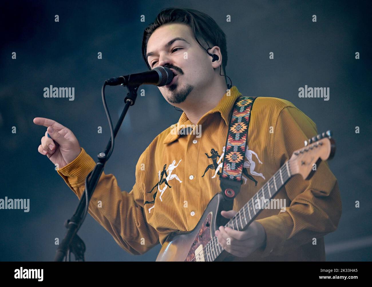 Berlin, Germany. 24th Sep, 2022. Singer Clemens Rehbein of the band ...