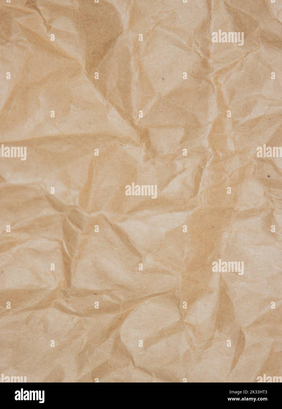 Texture crumpled paper, Kraft paper Stock Photo - Alamy