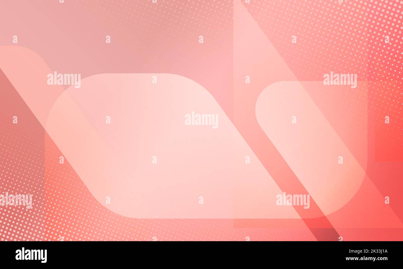 Red modern abstract background with halftone and geometric shapes ...