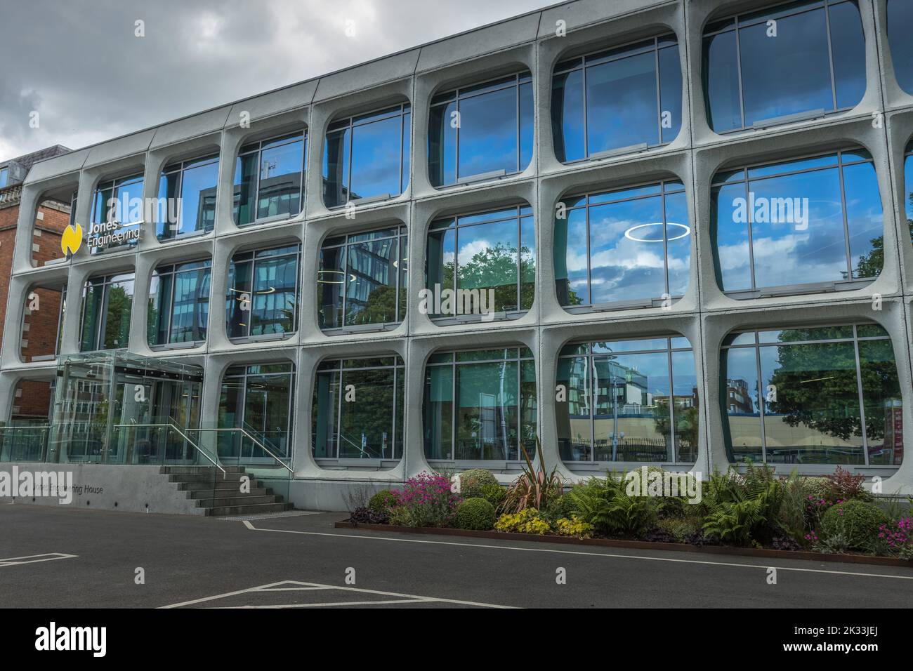 The Jones Engineering HQ building in Dubli Stock Photo - Alamy