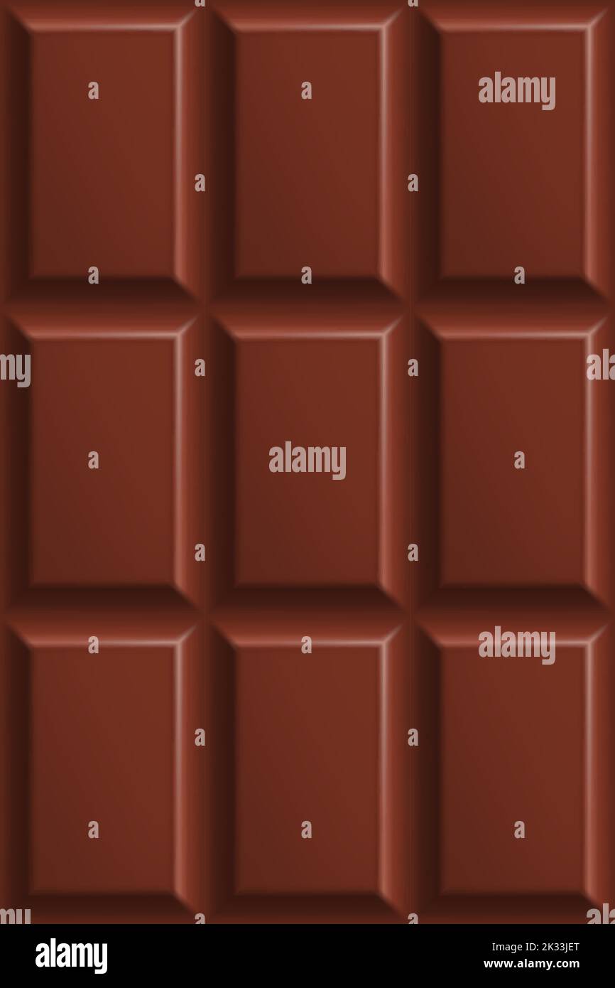 Milk chocolate seamless pattern Stock Vector Image & Art - Alamy