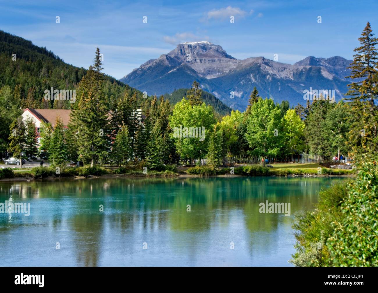 Banff mountain summer hi-res stock photography and images - Alamy