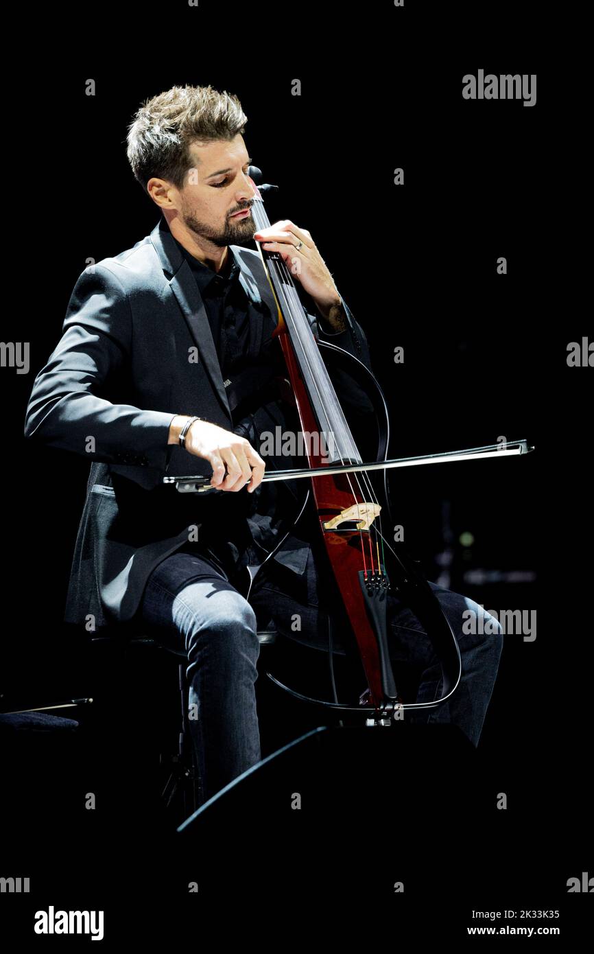 Verona Italy 22 September 2022 2Cellos - Stjepan Hauser and Luka Šulić ...
