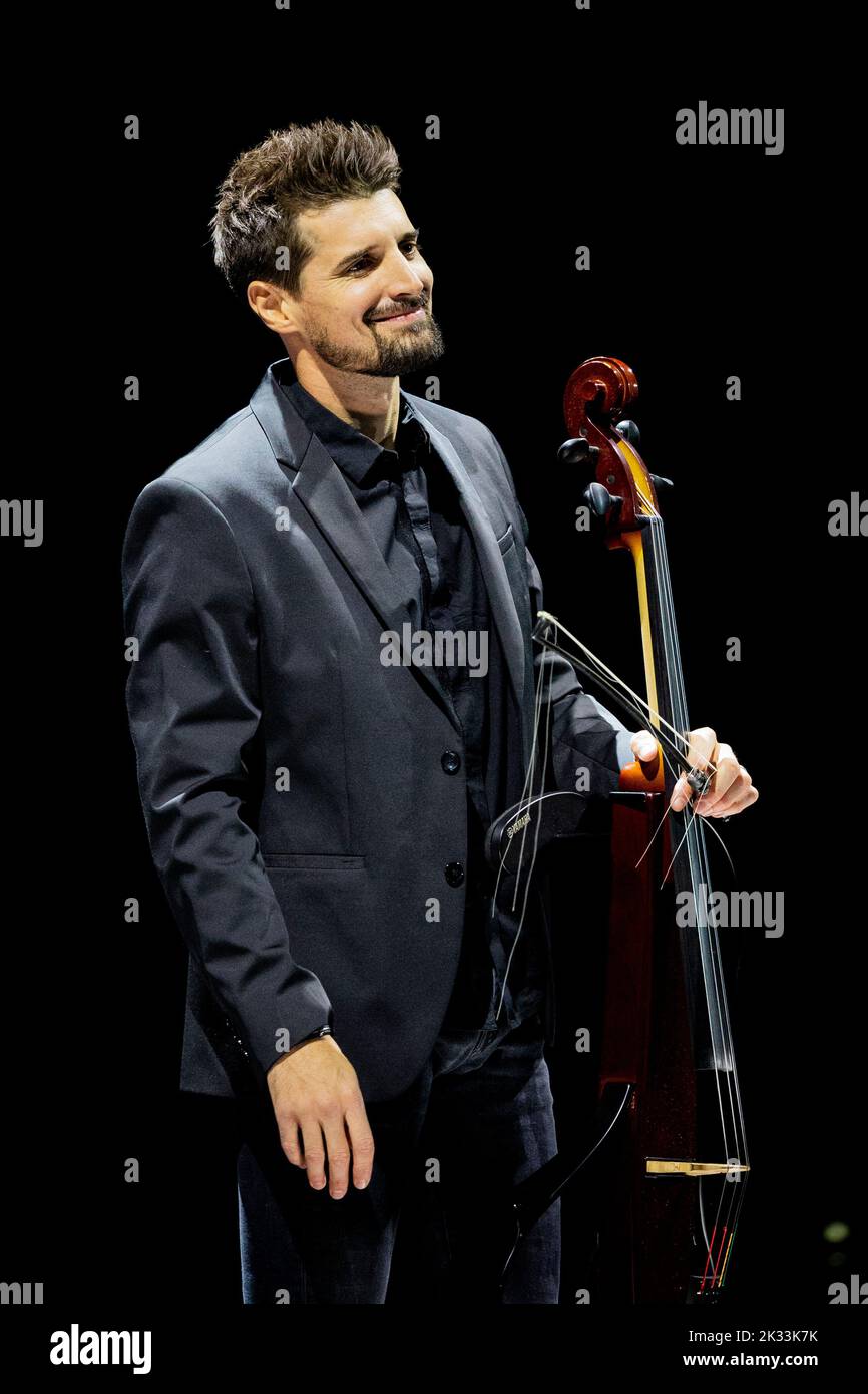 Verona Italy 22 September 2022 2Cellos - Stjepan Hauser and Luka Šulić ...