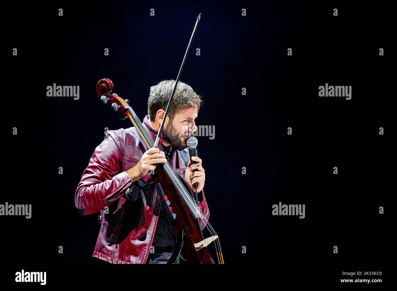 Verona Italy 22 September 2022 2Cellos - Stjepan Hauser and Luka Šulić ...