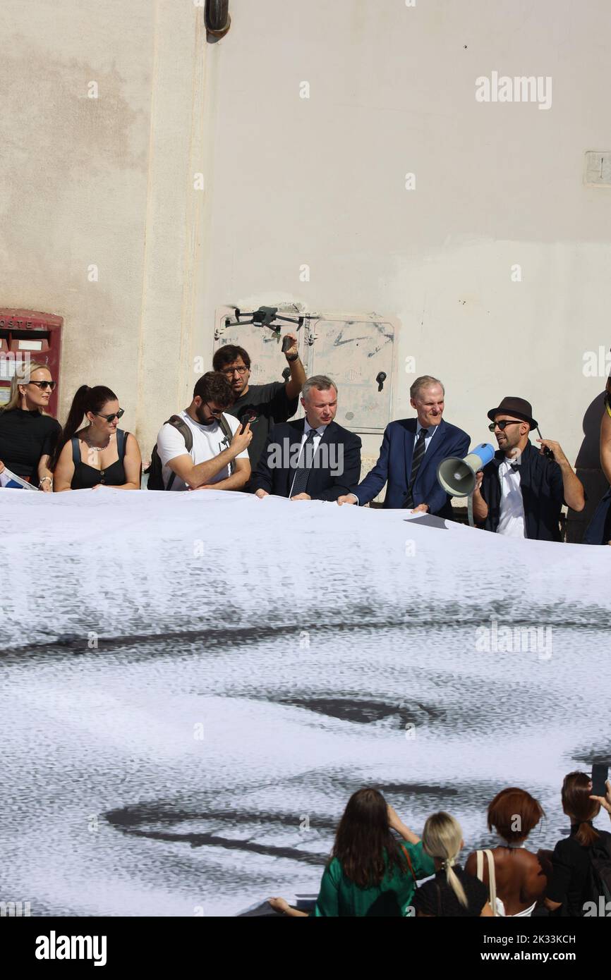 Rome, Italy. 23rd Sep, 2022. ** NO WEB AND NEWSPAPERS ONLY FOR ITALY ...