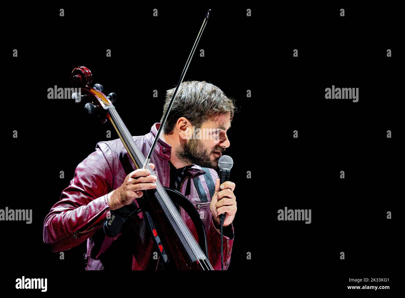 Verona Italy 22 September 2022 2Cellos - Stjepan Hauser and Luka Šulić ...