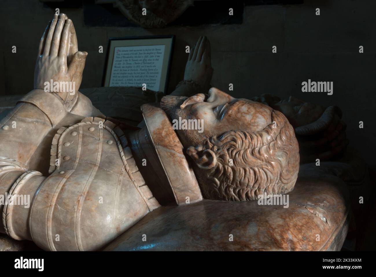 Sir Thomas Lucy (died 1600) monument, St. Leonard`s Church, Charlecote ...