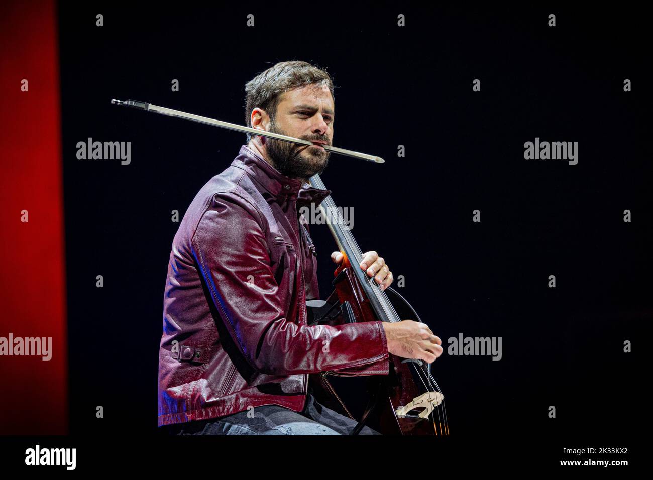 Verona Italy 22 September 2022 2Cellos - Stjepan Hauser and Luka Šulić ...