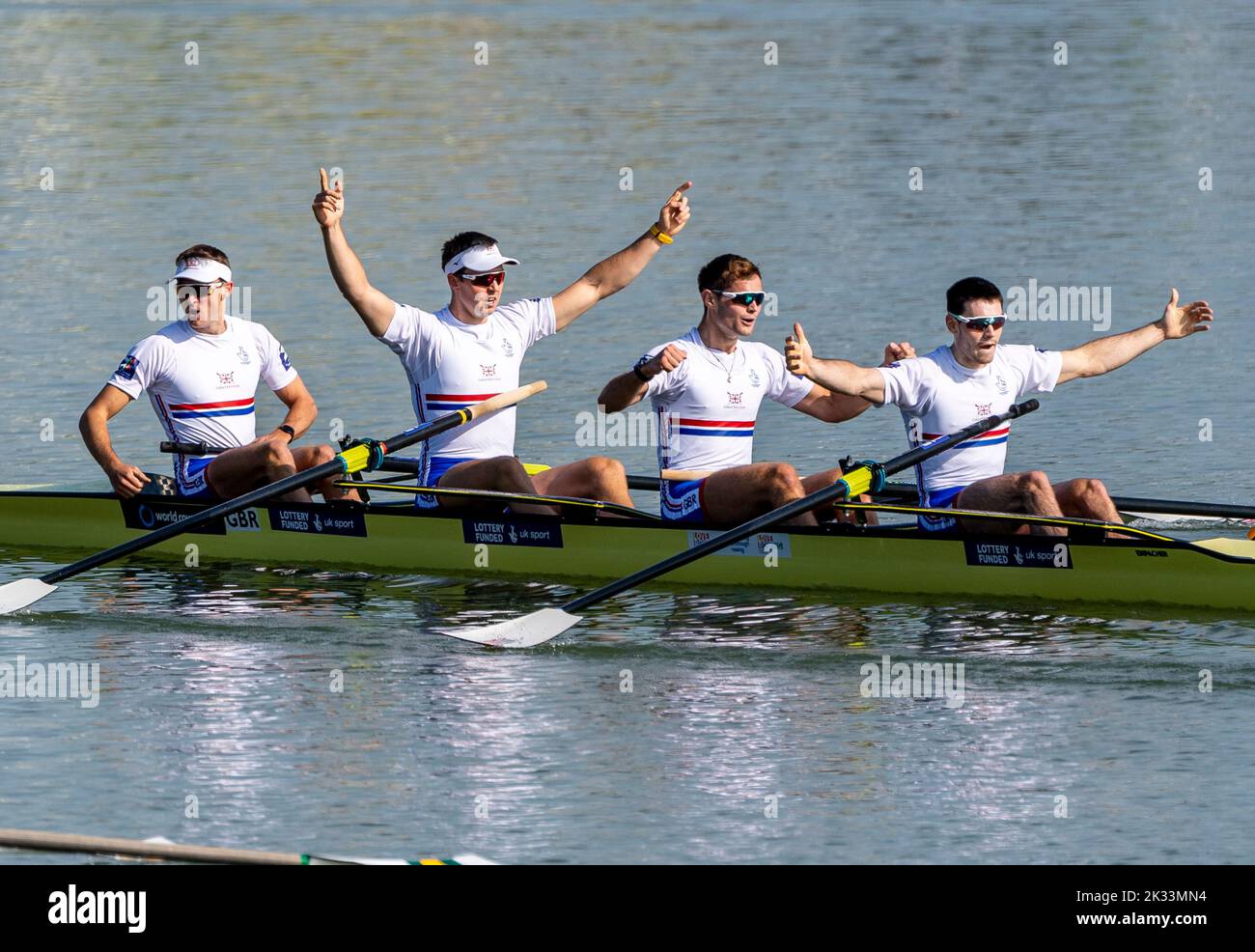 Racice, Czech Republic. 24th Sep, 2022. William Stewart, Samuel Nunn ...