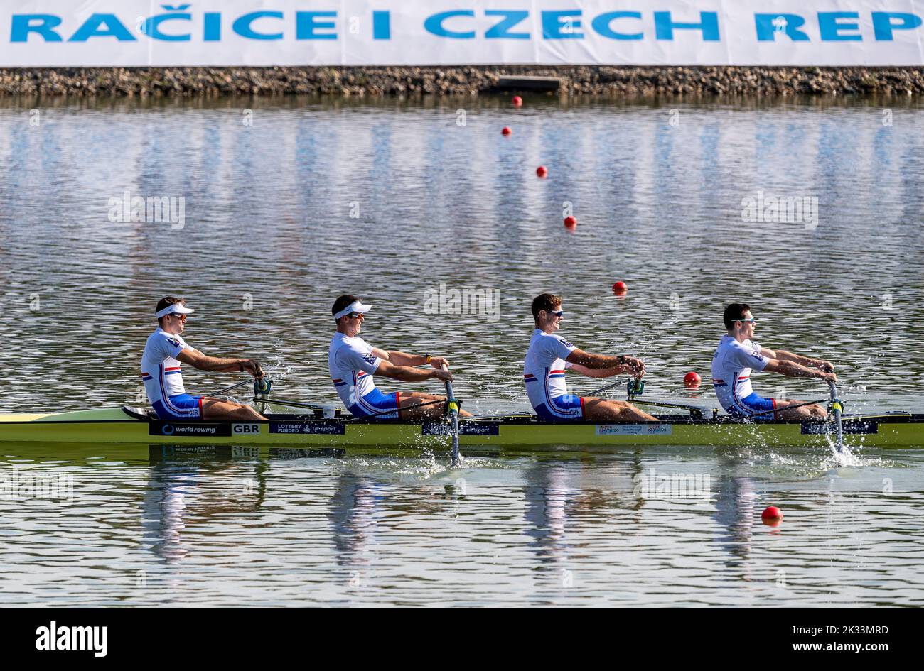 Racice, Czech Republic. 24th Sep, 2022. William Stewart, Samuel Nunn ...